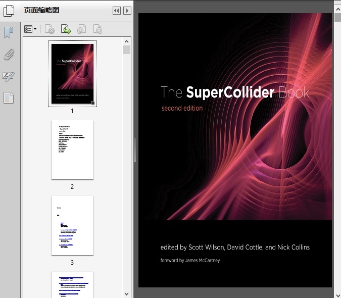 Supercollider使用教程（第2版）：音频合成引擎、声音编程环境1813页 - 资料下载 - 经管资料网